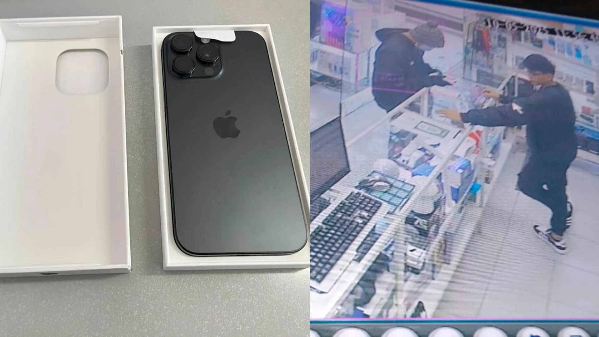 Insólito robo en Caucete: inventó que lo asaltaron cuando él se robó un iPhone 16 PRO Max